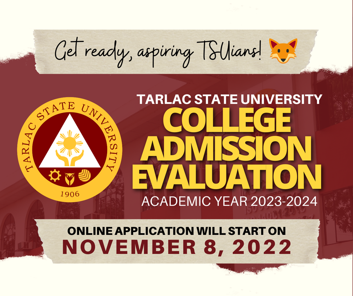 Freshmen Guide: Admission and Enrollment Procedure - Tarlac State ...
