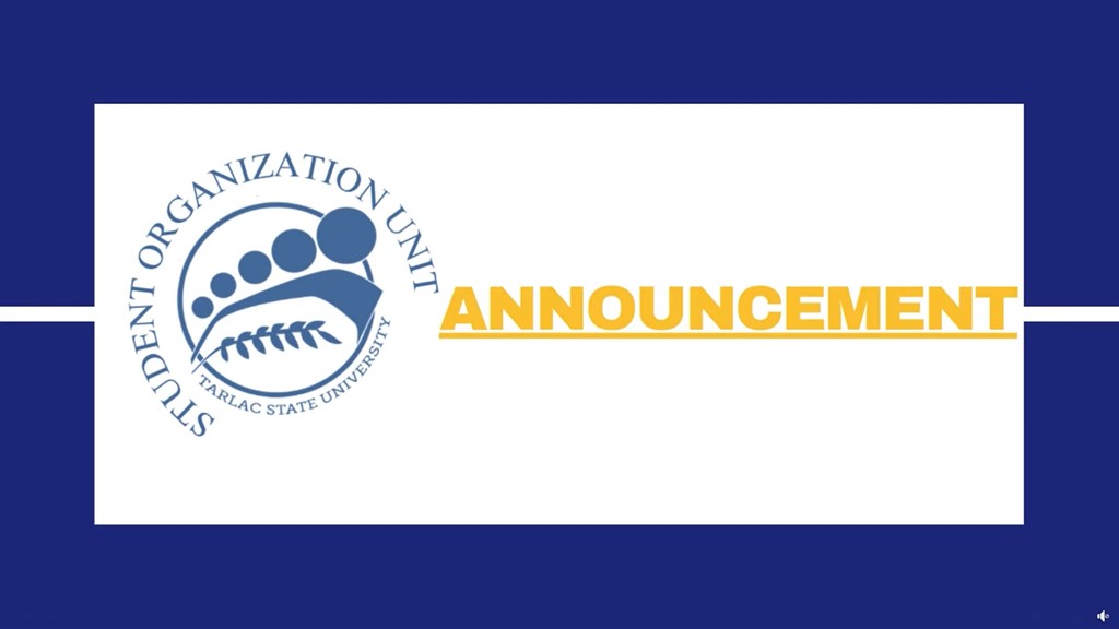 TSU-CAT Announcement - Tarlac State University