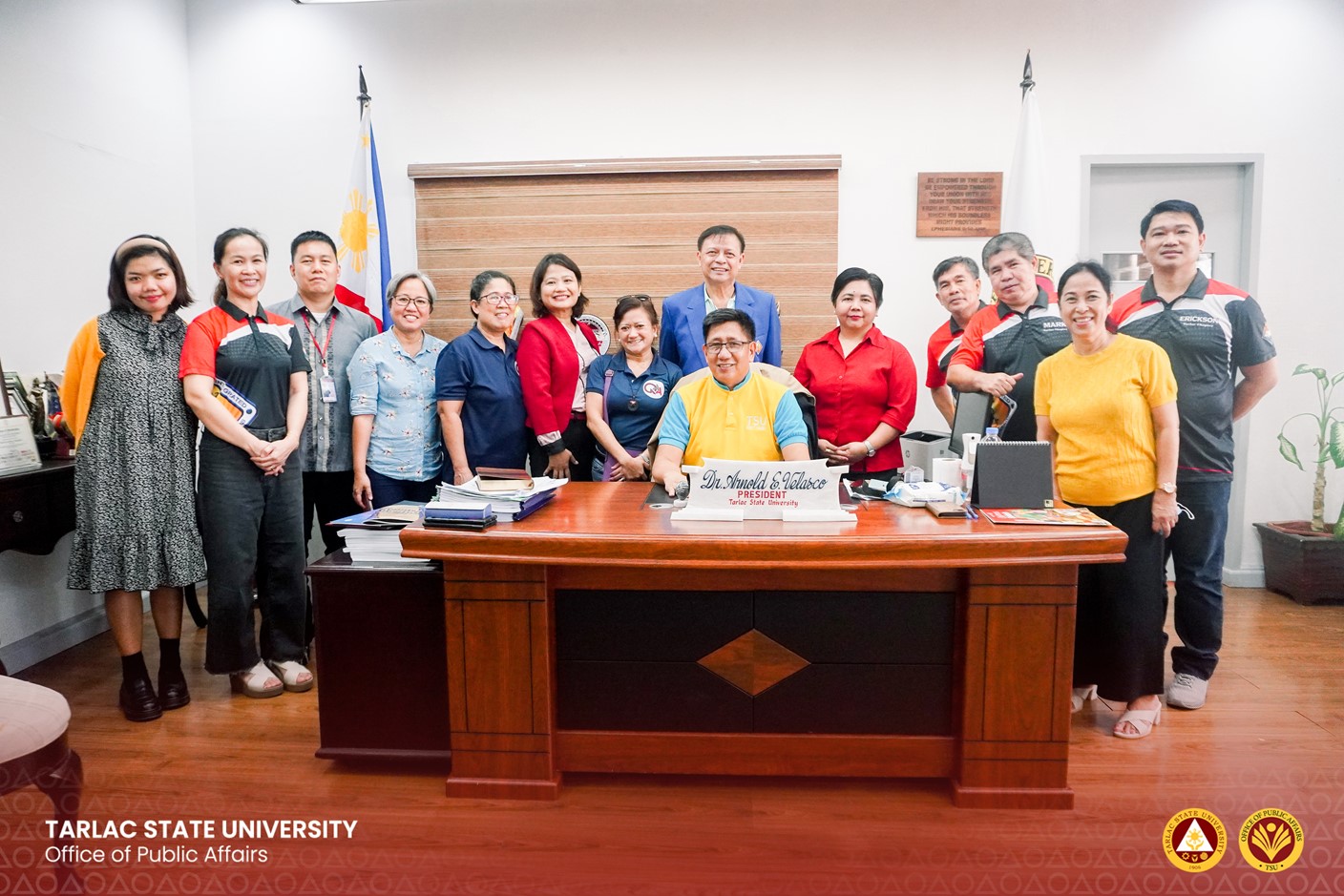 TSUFFU, NASA sign CNA with TSU administration - Tarlac State University